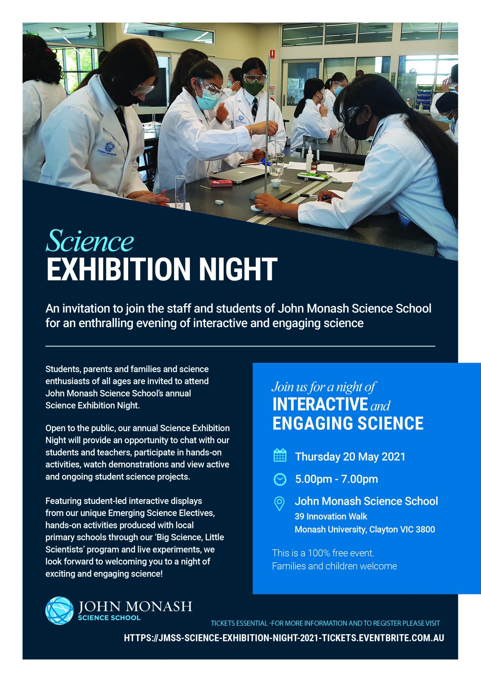 Science Exhibition Night 2021 - John Monash Science School